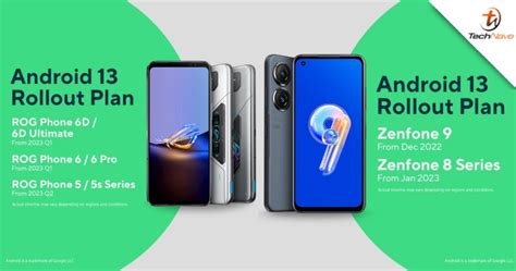 The Android 13 Update Roadmap For ASUS And ASUS ROG Smartphones Has Been Announced TechNave