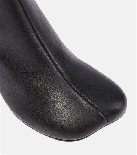 Mm6 Maison Margiela Leather Ankle Boots Mm6 Maison Margiela