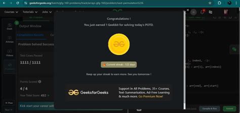 Pavithra Inugunta on LinkedIn: #geekstreak2024 #gfg160 #gfg160 #problemsolving #dsa #codingjourney…