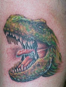 Realistic T Rex Tattoo