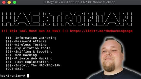 Hacktronian All In One Tool To All Hacks Install What You Want Do I Like It Youtube