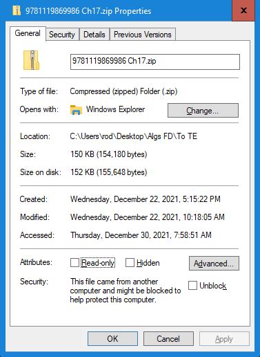 C Helper Unblock Files Received From Email Or The Internet In C