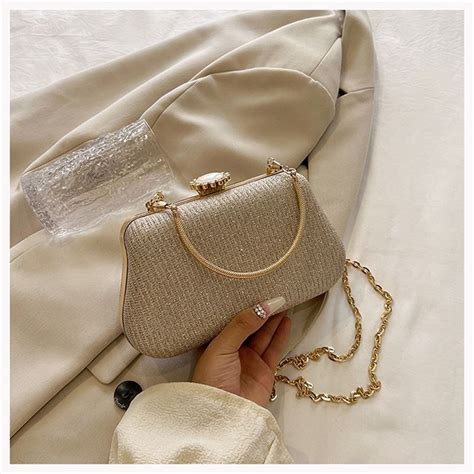 Jual Jtf8026 Pink Tas Handbag Pesta Import Tali Rantai Selempang Wanita Cantik