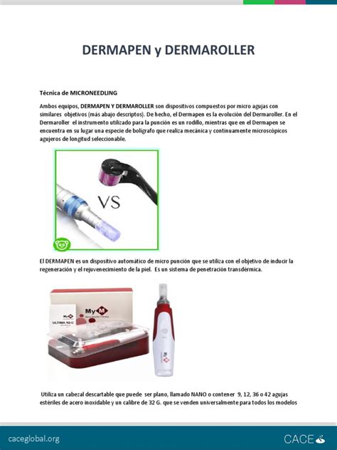 Microneedling Dermapen Vs Dermaroller Pdf Inflamación Macrófago