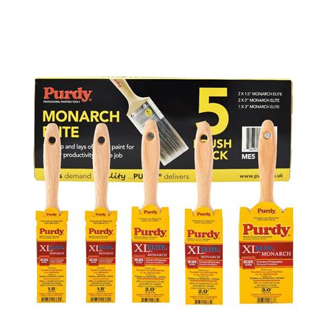 Purdy Brush Monarch Elite Set 5 11223in