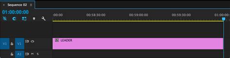 How To Set Sequence Start Timecode In Premiere