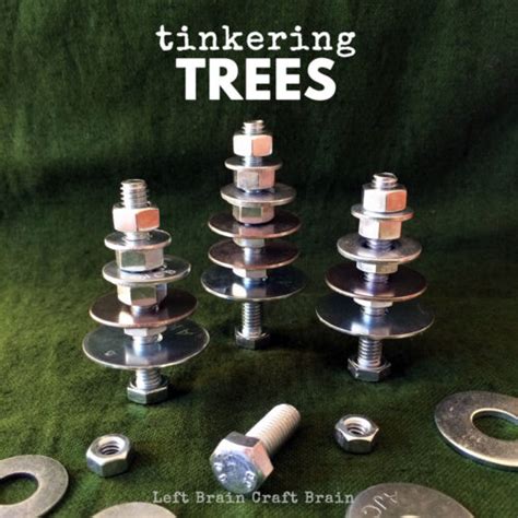 Invitation To Build Tinkering Trees Left Brain Craft Brain