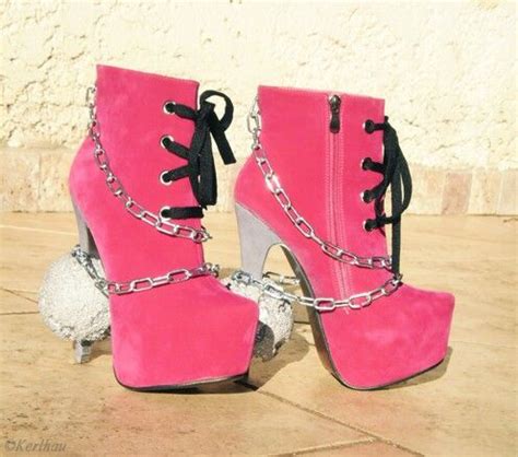 Chains Kawaii Shoes Monster High Cosplay Cute Shoes