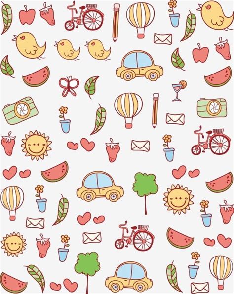 손으로 그린 만화 귀여운 여행 선 여름 일반 Png 일러스트 및 벡터 에 대한 무료 다운로드 Pngtree 여행 만화 여름