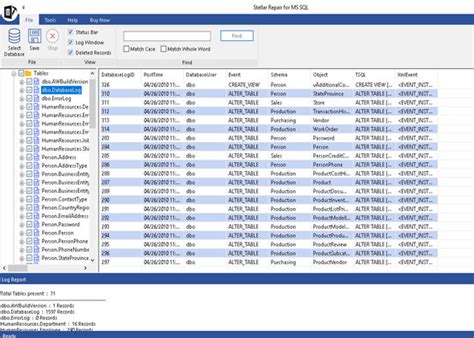 Screenshot Stellar Sql Database Toolkit