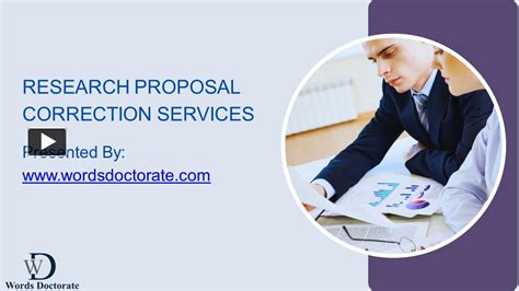 Ppt Research Proposal Correction Services In Dublin Ireland Powerpoint Presentation Free To