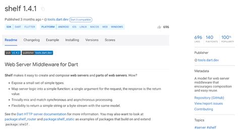 Backend Development With Dart ~ Mobile Dev Hub
