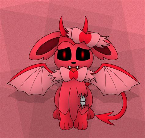 Timid The Demon Sylveon By Hebi95 On Deviantart
