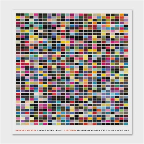 Original Gerhard Richter Exhibition Poster 1025 Farben Stunning