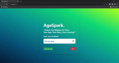 Introducing My Age Calculator Ananthu Manoj Posted On The Topic Linkedin