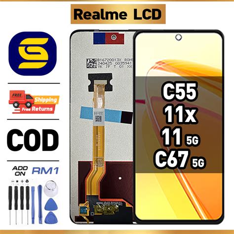 Lcd Realme C G X G C G Compatible For Glass Original Touch Screen Digitizer