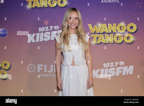Amanda Stanton Attends Iheartradios 1027 Kiis Fm Wango Tango At