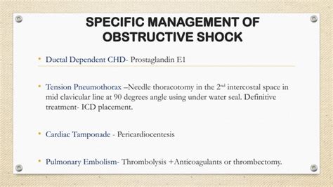 Management Of Shock Pptx Including Anaphylactic Shock Suviving Sepsis Guidelines Pptx