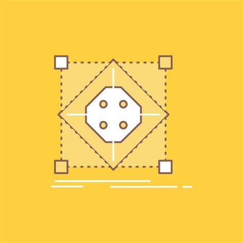 Architecture Cluster Grid Model Preparation Flat Line Filled Icon Beautiful Logo Button