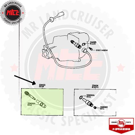 Genuine Toyota Speedo Gear Sub Assy Driven N 16 Mark 16 6 Suits 60 And 7