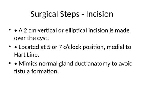 Bartholin Gland Duct Marsupialization Pptx