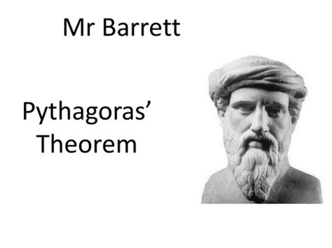 Pythagoras Theorem Lesson Teaching Resources