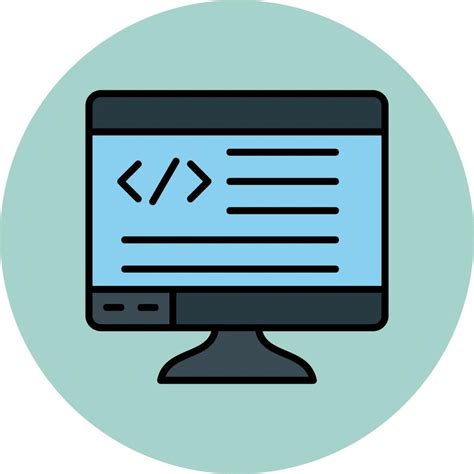 Programming Vector Icon 20488271 Vector Art At Vecteezy