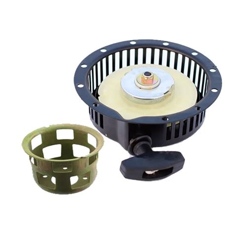 186ffa L100 9hp 공냉식 디젤 엔진 구동 5 ~ 55kw 발전기용 풀 리코일 스타터 어셈블리 클록 와이즈 1 세트전동 공구 부품 Aliexpress