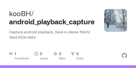 Androidplaybackcaptureappsrcmainjavacomexampleplaybackcaptureaudiocaptureservicekt At