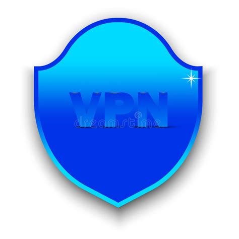 Vpn Virtual Private Network Connectivity Blue Vpn Shield Internet