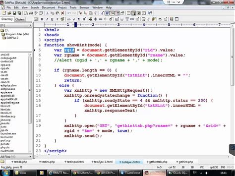 Php Oracle 04 Ajax Siud Youtube