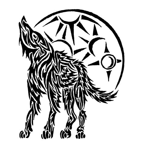Wolf Tribal Tattoos