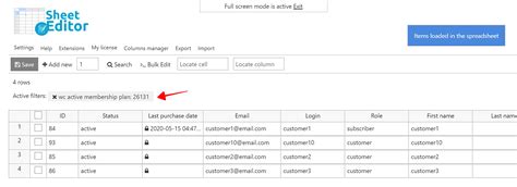 WooCommerce Memberships How To Bulk Edit User Plans
