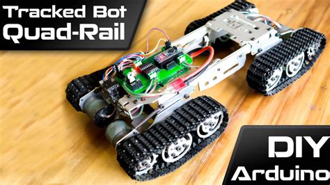 Arduino Tracked Robot Using Hc Wireless Module Hackersgrid