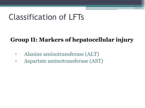 Liver Function Tests Ppt
