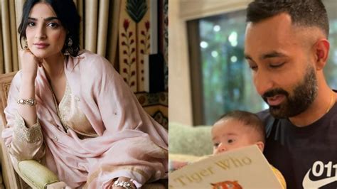 Sonam Kapoor Shares Glimpse Of Son Vayu In New Photo With Brother In Law See Pic Bollywood