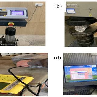 Experimental Tests Of Specimens A Compressive Strength B Download Scientific Diagram