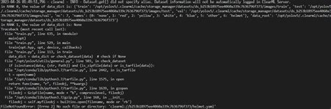 Training Not Working When Dataset Is Defined As Clearmlxxxxxxxx · Issue 10686 · Ultralytics