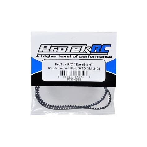 protek rc surestart replacement htd 3m 213 belt 2 starter box
