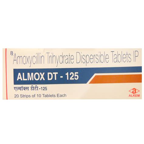 Almox Dt 125mg Tablet Price Uses Side Effects Composition Apollo