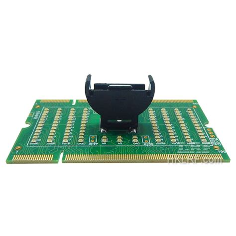 Laptop Motherboard Memory Slot DDR SDRAM SO DIMM Pin Out LED Tester Card