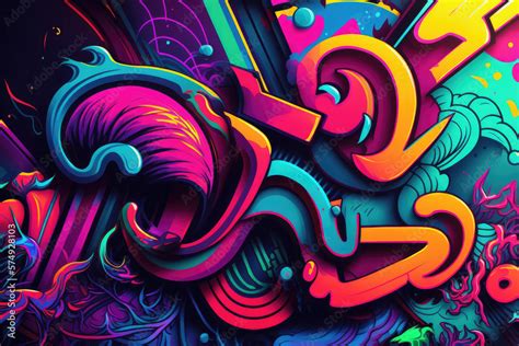 Neon Graffiti Mobile Wallpapers Hd Wallpaper Cave