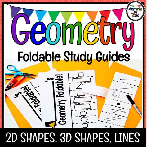 Geometry Foldable Study Guides Made By Teachers