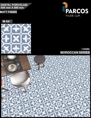 Satin Ceramic Tiles For Kitchen Dado Size 2x2 Feet600x600 Mm At