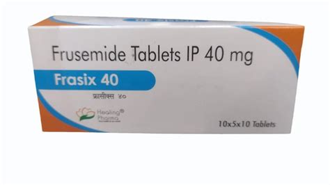 Frusemide Tablets 40 Mg Frasix 40 At ₹ 10 Strip Lasix Tablet In