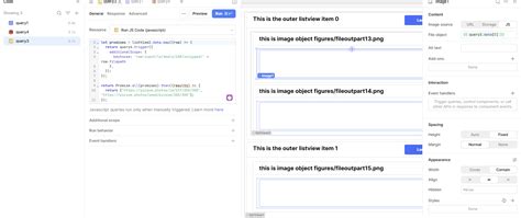 display non public images from s3 inside listview 💬 app building
