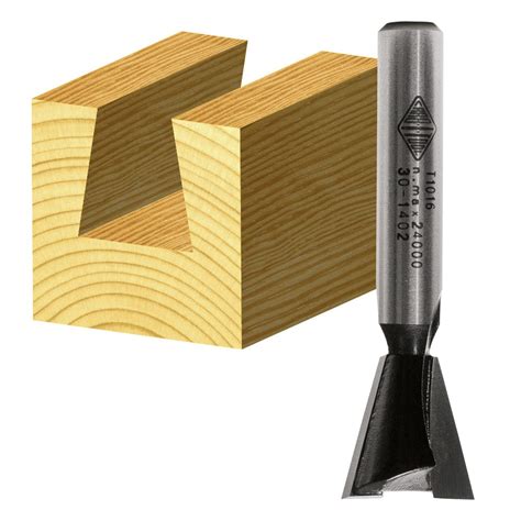 Carbitool 15mm X 14 Shank Dovetail Router Bit T1019