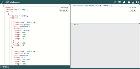 Comparison Of Online Jsonata Playgrounds