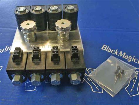 8 Dump Manifold Black Magic Hydraulics