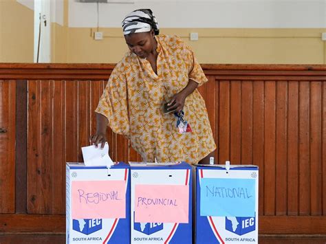 Sa Results In The National And Provincial Elections Starts To Trickle